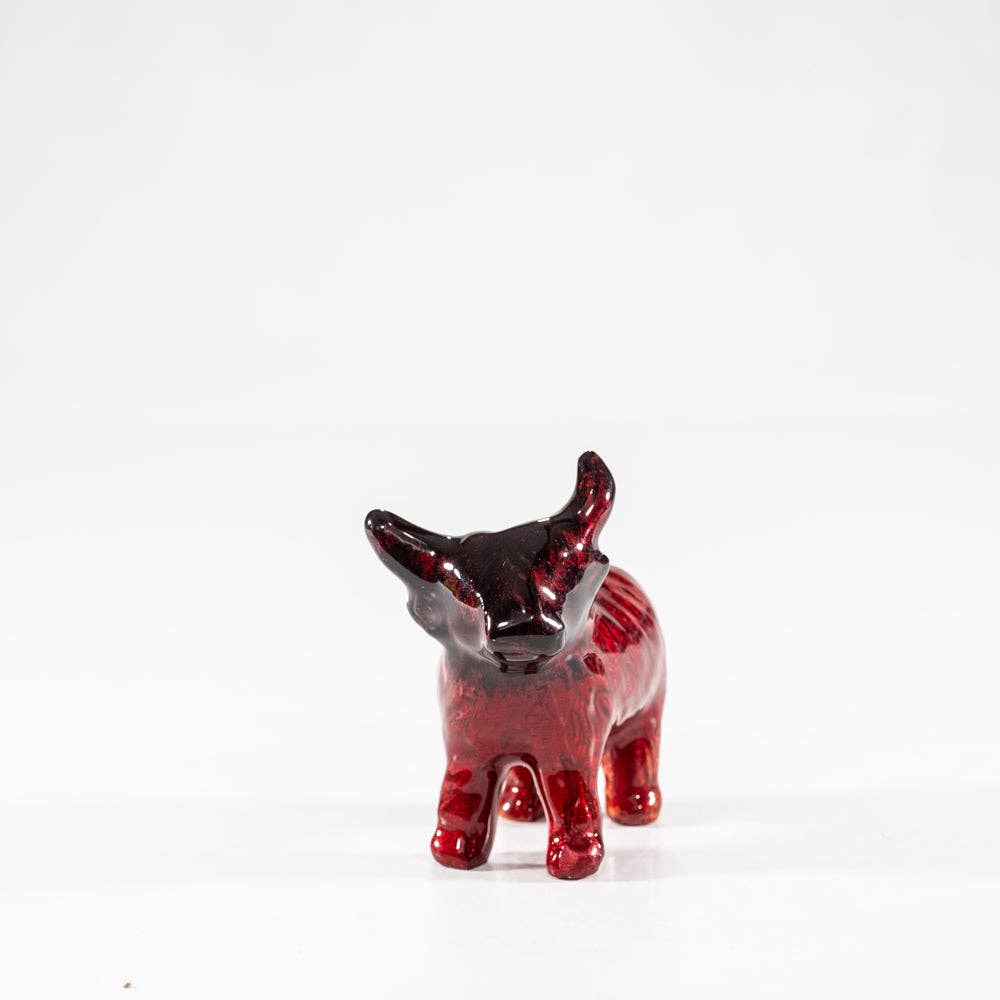 Brushed Red Highland Cow - Medium 6 cm – Masato Jones