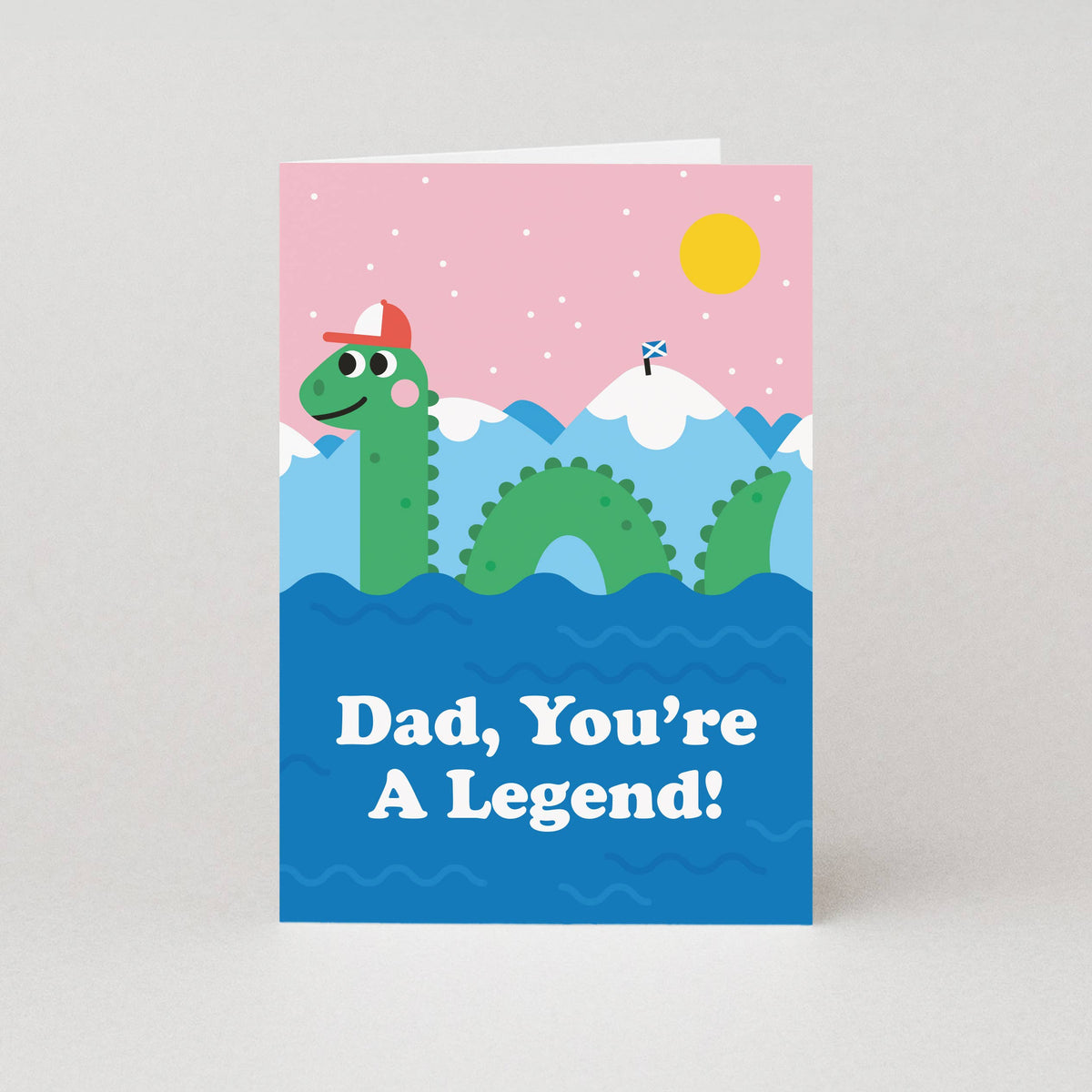 Dad You're A Legend (Loch Ness Monster) Father's Day Card – Masato Jones